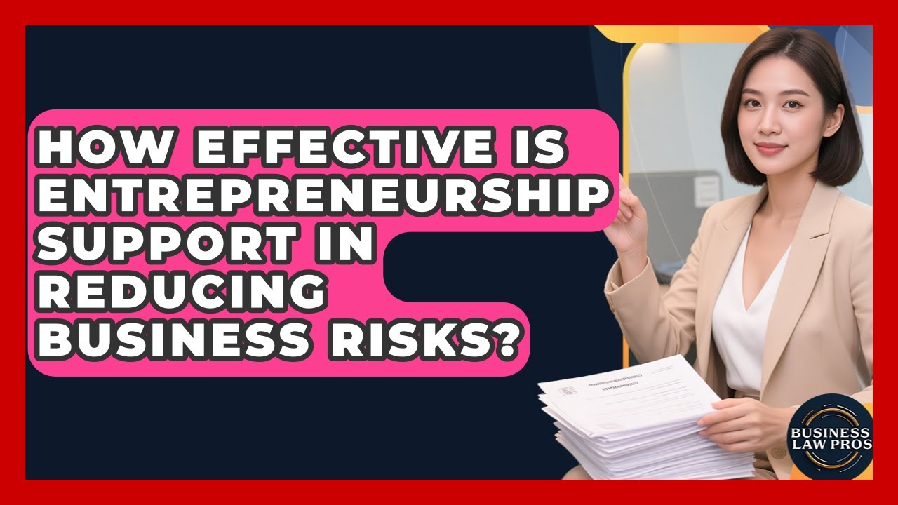 How Effective Is Entrepreneurship Support in Reducing Business Risks ...