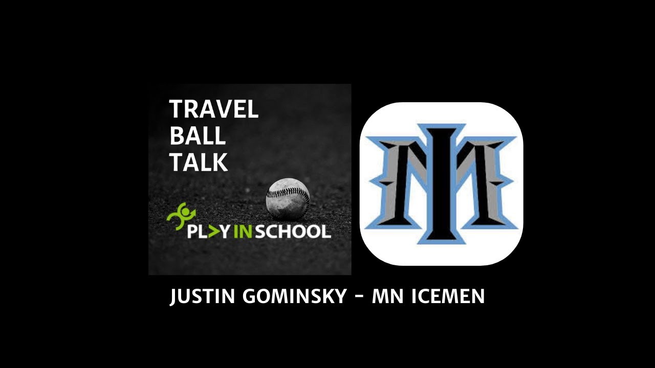 Justin Gominsky - MN Icemen - Travel Ball Talk - YouTube