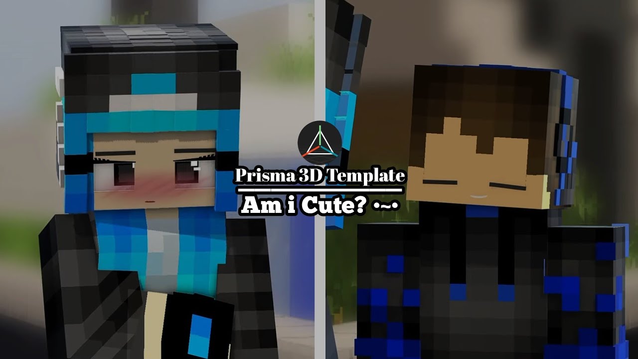 AM I CUTE? •~• || TEMPLATE BY @afrimcgames - YouTube