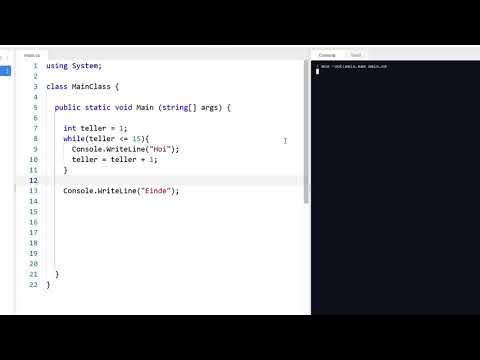 Replit C#: While Loop - YouTube