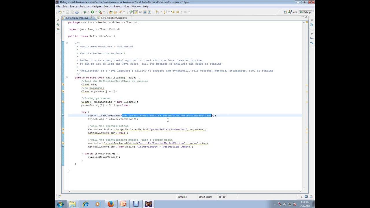 What is Java Reflection - YouTube