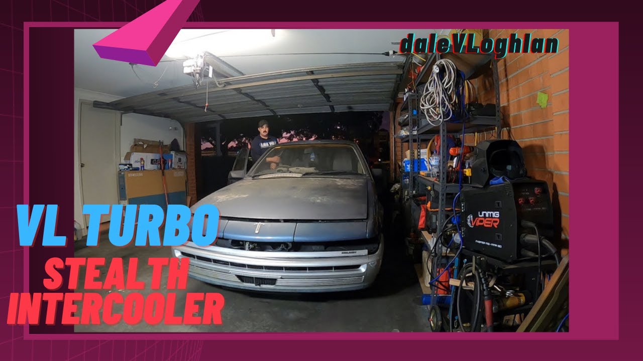 Holden VL Turbo Commdore Build - Stealth Intercooler Install - YouTube