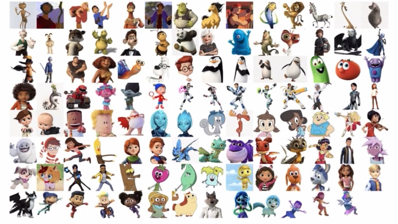 Ranking all my favorite Dreamworks Protagonists - YouTube