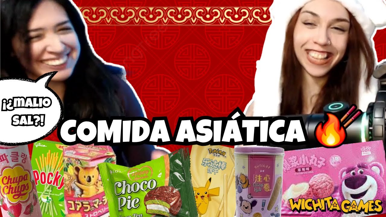 PROBAMOS COMIDA ASIÁTICA con mi amiga 😳🍜 | Snacks raros y dulces locos😱 ...