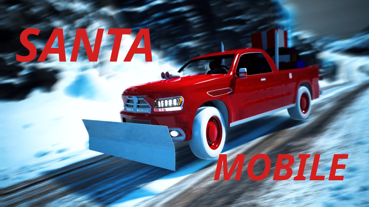 Santa sleigh reinvented... Automation & BeamNG - YouTube