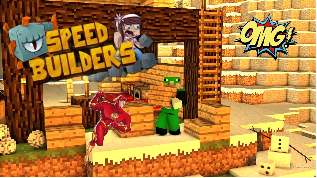 Minecraft SPEED Builders Episode 3: TOO CLOSE FOR COMFORT - YouTube