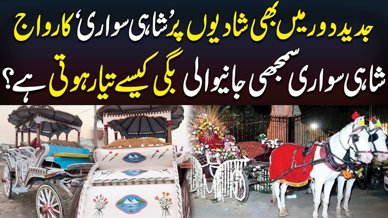 Shahi Sawari Samjhi Jane Wali Baggi Kese Tyaar Hoti Hai? | Neo Digital ...