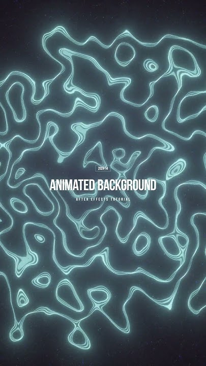 Create Stunning Animated Waves | After Effects Tutorial - YouTube