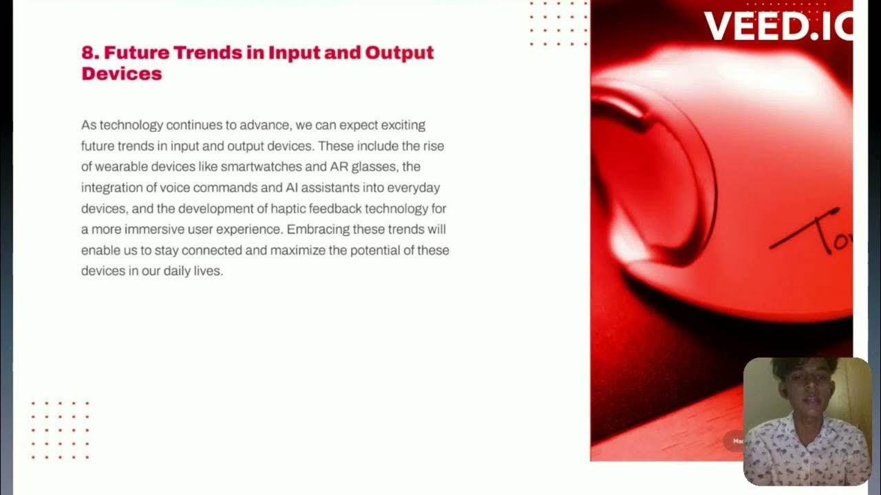 Input and output Devices - YouTube