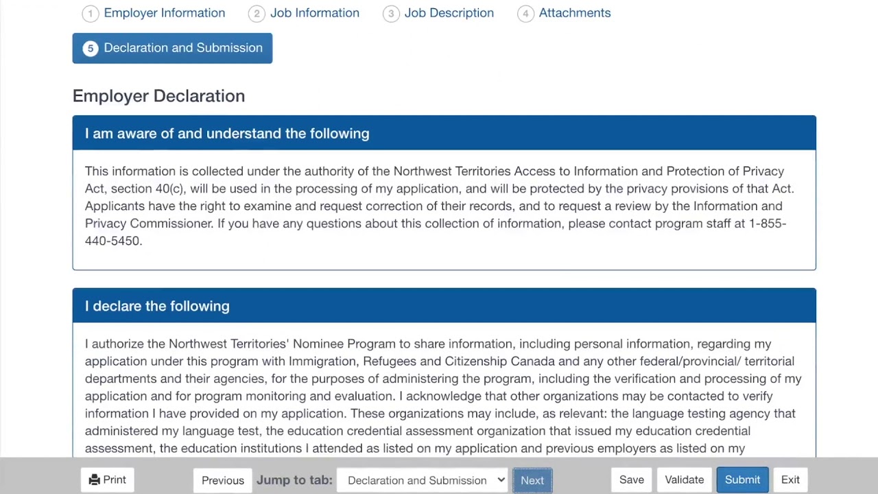 NT Nominee Program – Applying Online as an Employer - YouTube