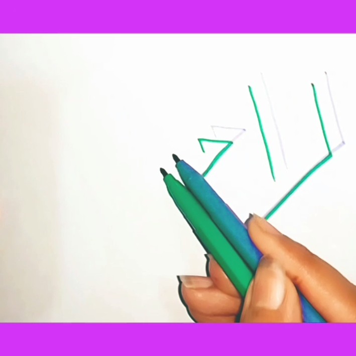 How To Write "Rahat" With Double Pens?🤔 #art #shorts #calligraphy - YouTube
