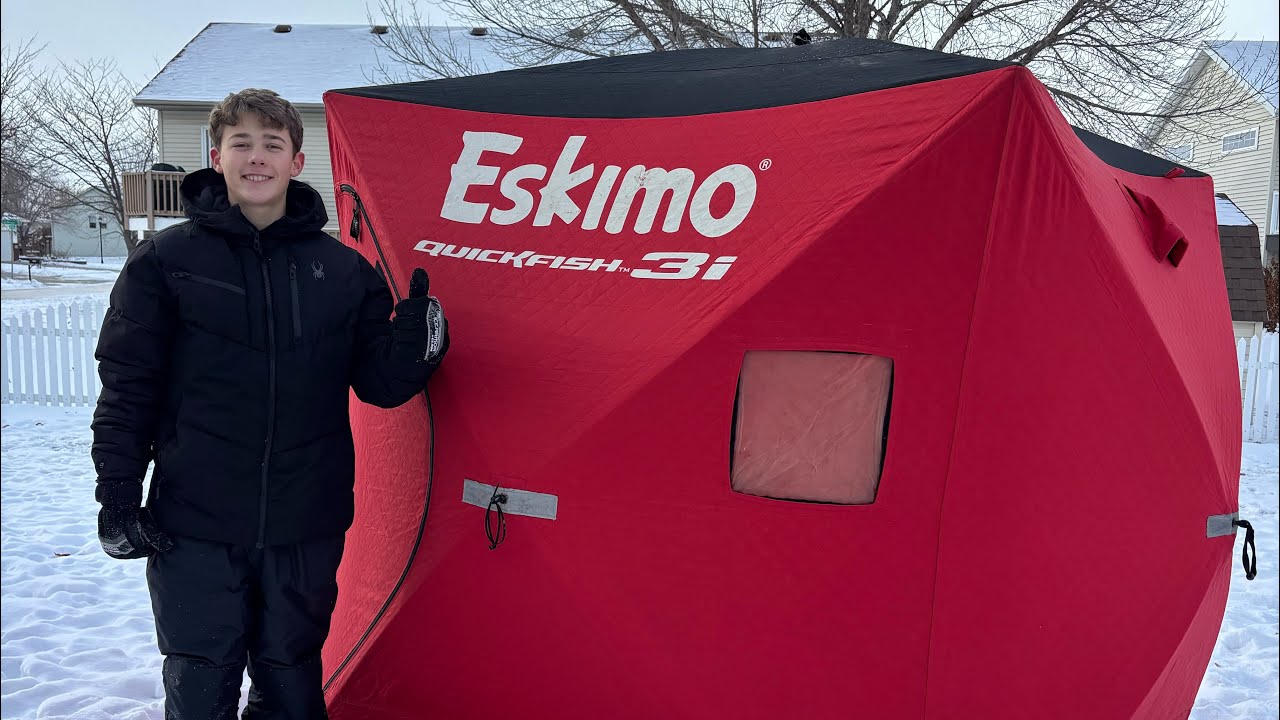 Setting Up and Touring the Eskimo Quickfish 3i ! - YouTube