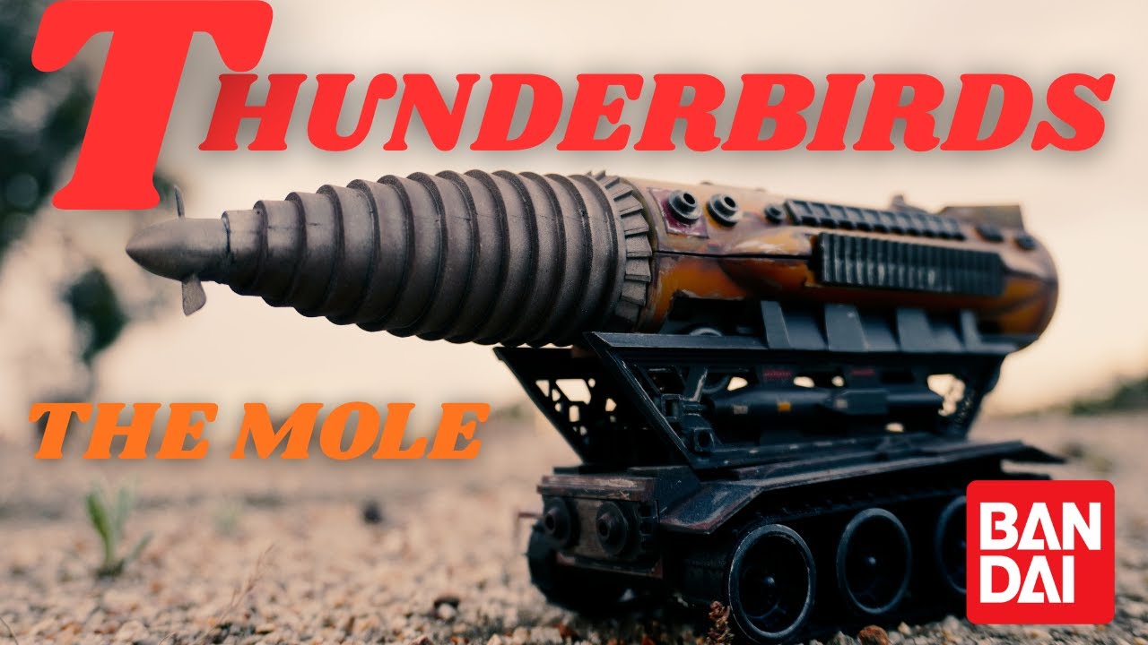 The Thunderbirds Mole Scale Model Build by Bandai - YouTube