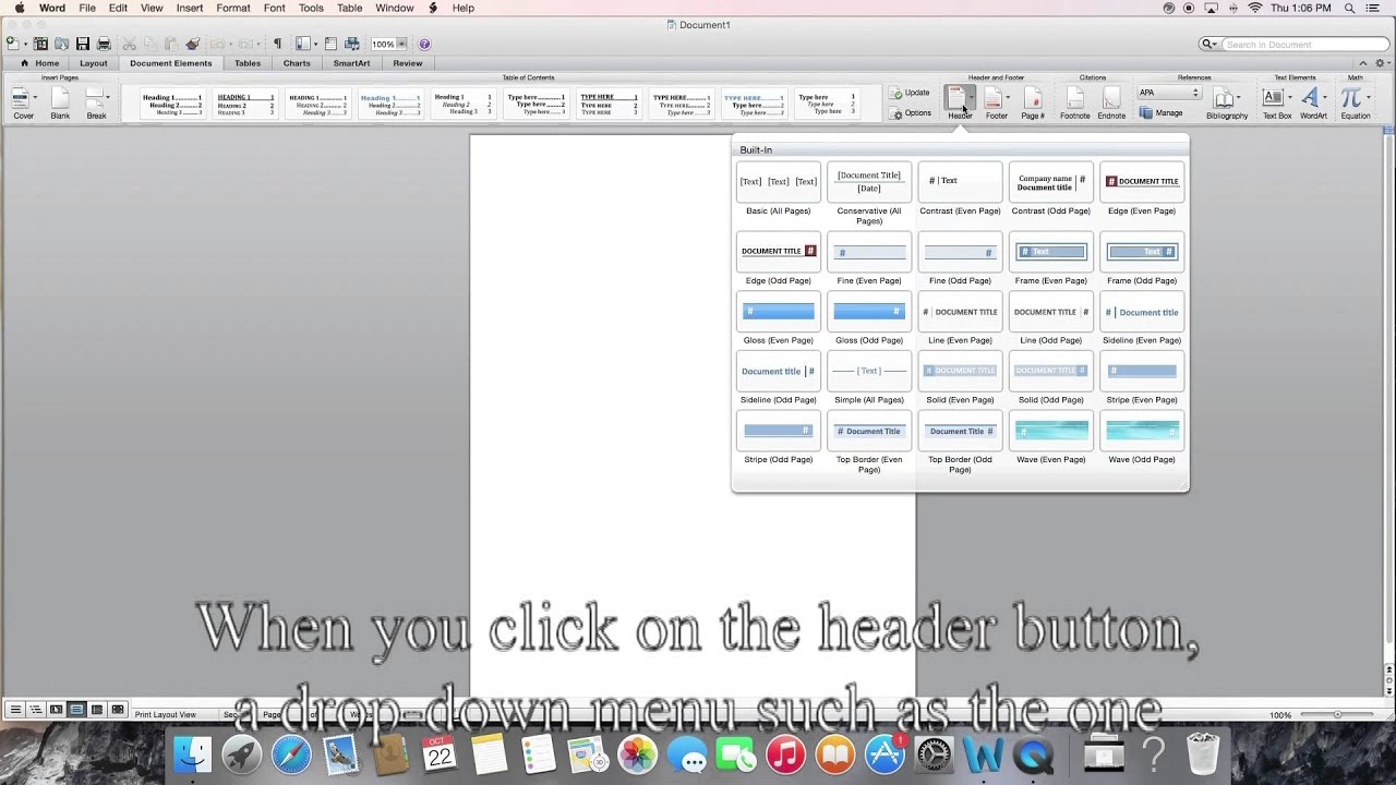 Headers Mac - YouTube