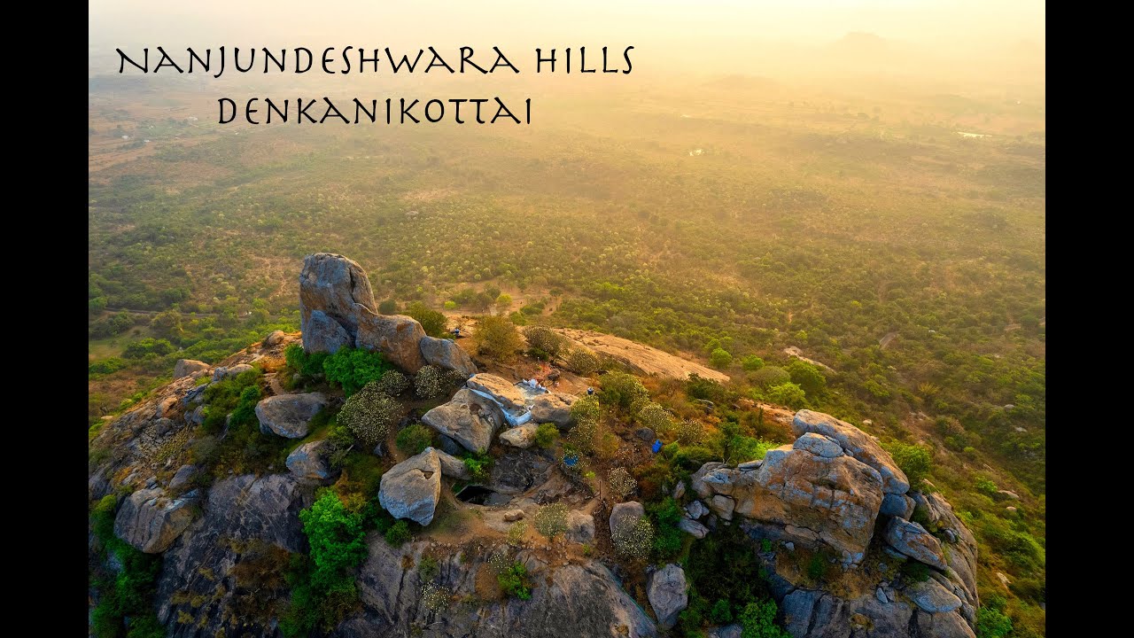Nanjundeshwara Hills near Denkanikottai, TN - Drone views in 4K - YouTube