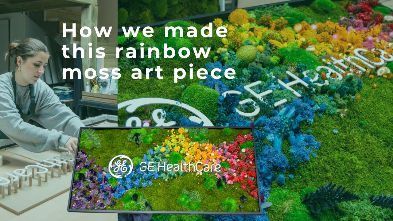 How we made this Rainbow moss art picture for Scantech | Verti-Grow ...