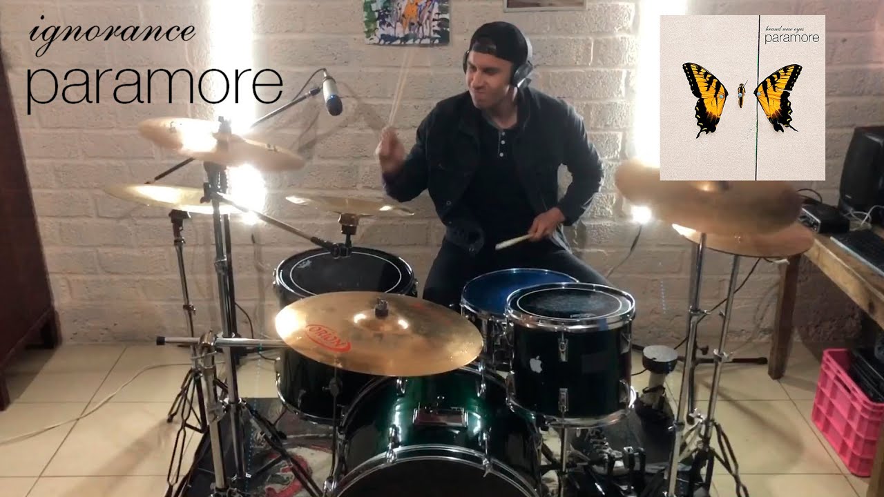 Juan Lucker - Paramore - Ignorance - Cover drum - YouTube