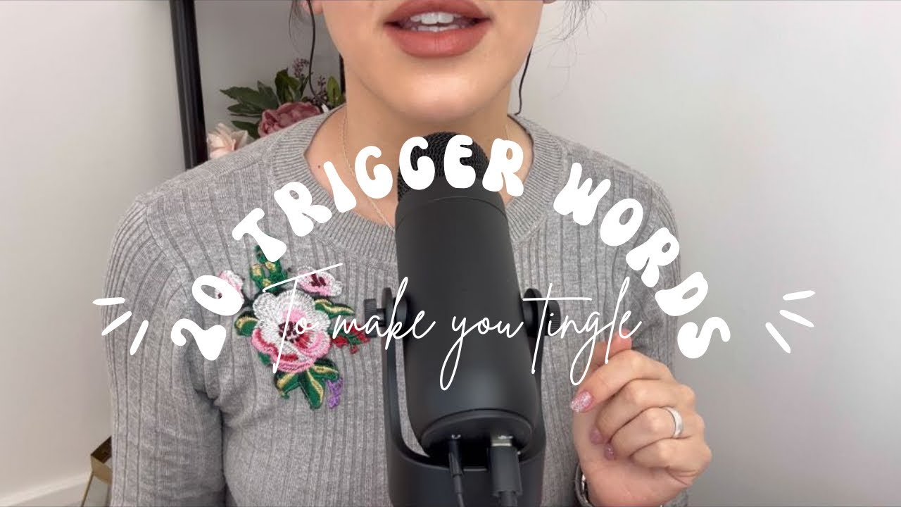 ASMR 20 Tingly Trigger Words (Whispering) - YouTube