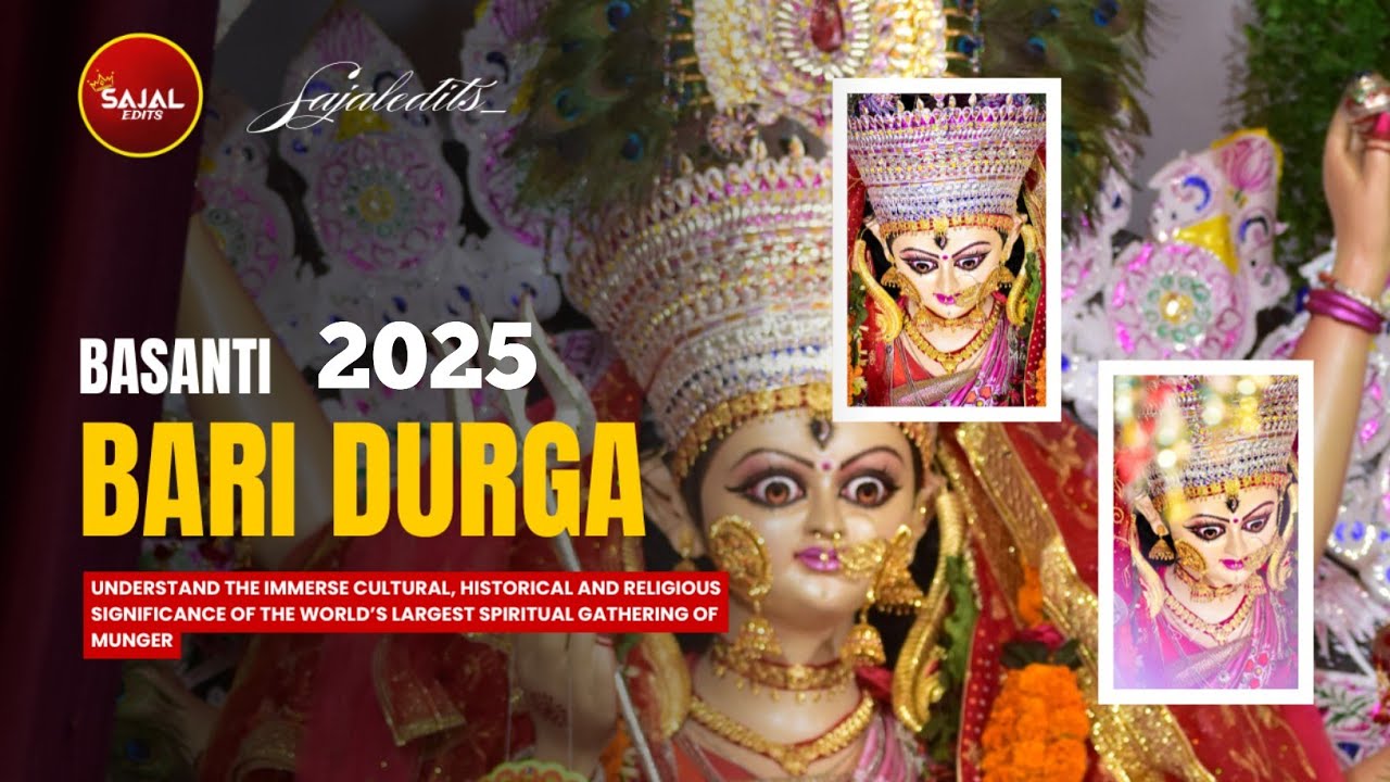 Bari Durga basanti munger bihar 2025 - YouTube