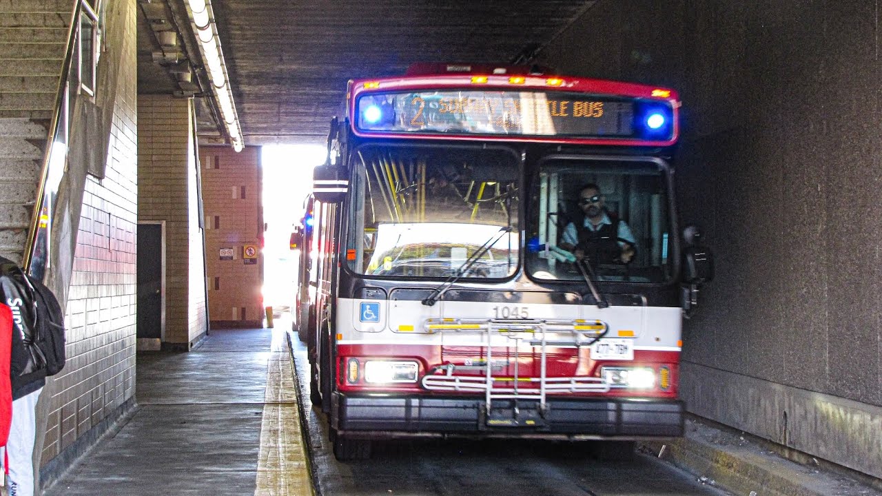 TTC Line 2 Shuttle Eastbound | Orion OG HEV #1045 - YouTube
