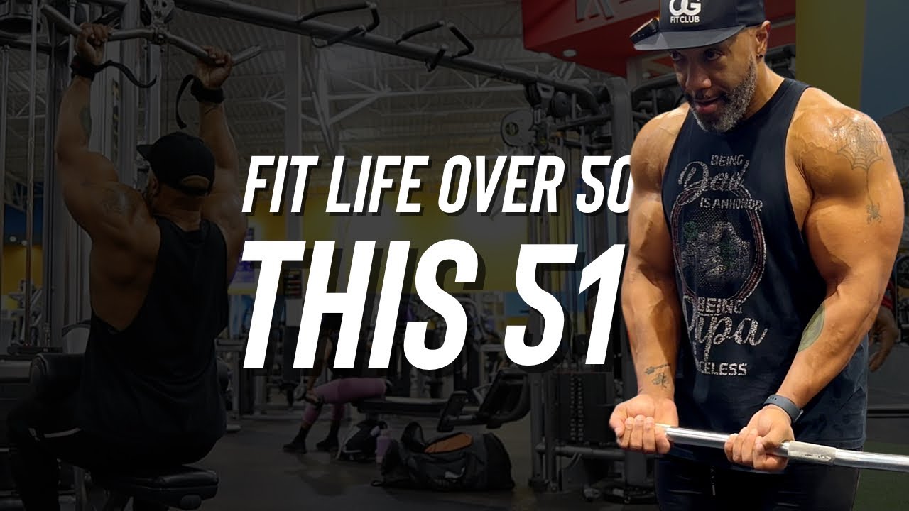 (DAY12) BUILDING MUSCLE OVER 50 | BACK AND BICEPS - YouTube