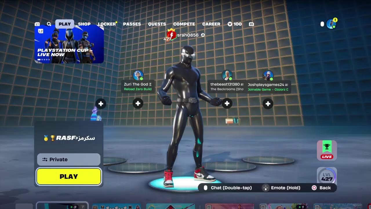 FORTNITE LIVE: Qualifying for the PlayStation Cup! Please Subscribe ...