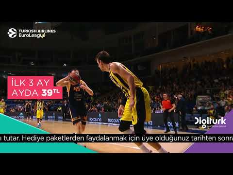 Anadolu Efes - Fenerbahçe Beko Turkish Airlines Euroleauge Maçı Digiturk'te! 🏀