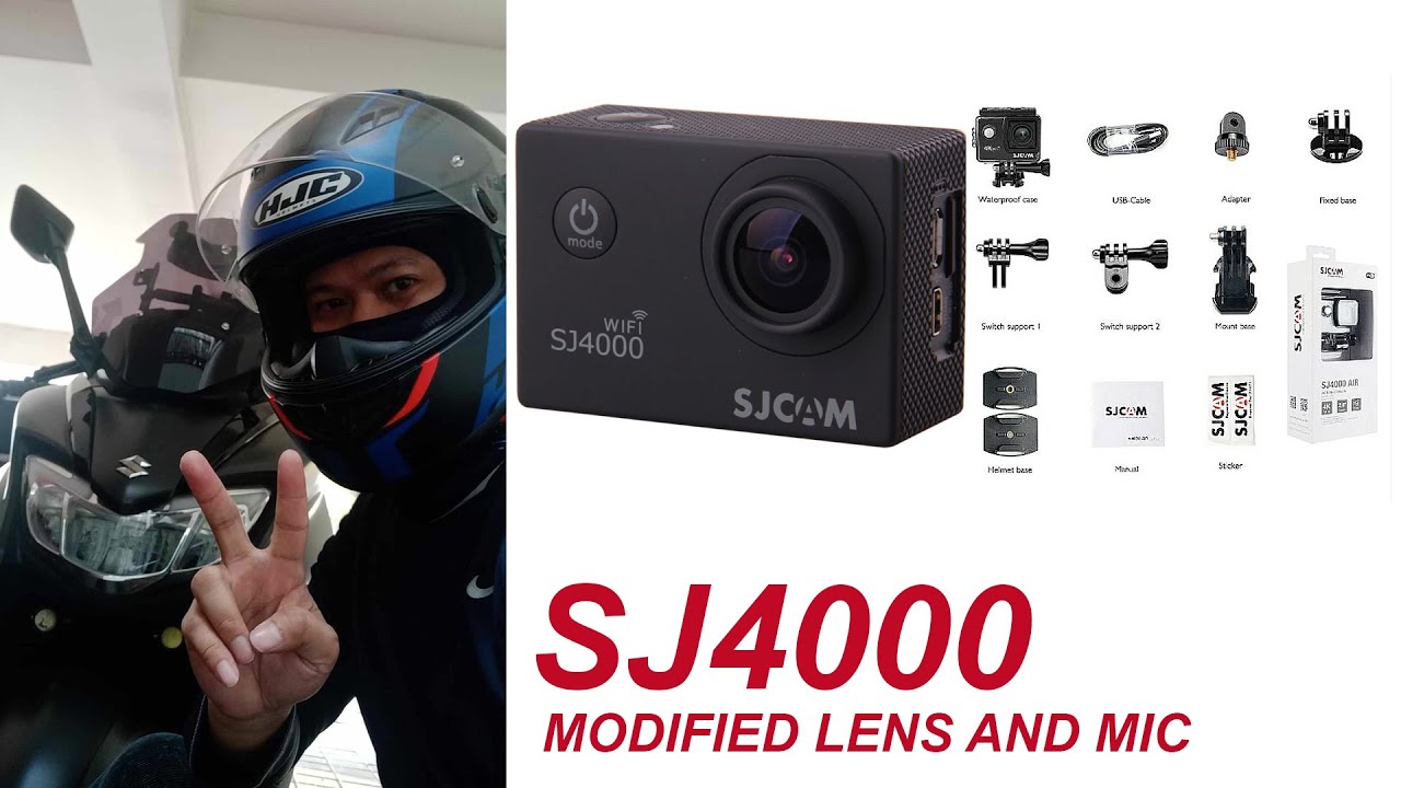 SJ4000 AIR (MODIFIED MIC AND LENS)VIDEO QUALITY TEST (HD 1080) - YouTube