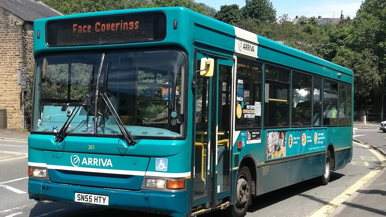 *RAPID RATTLER* SN55 HTY 261 Dennis Dart SLF ADL Pointer 2 Yorkshire ...
