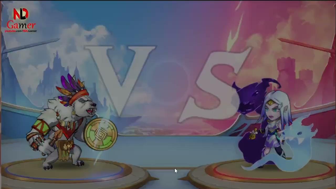 Mighty Party - Legendary Draft Combining with fair heroes to earn gems is quite easy - YouTube