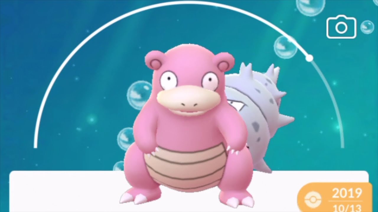 Pokemon GO Slowbro Pokedex 360 Degree View - YouTube