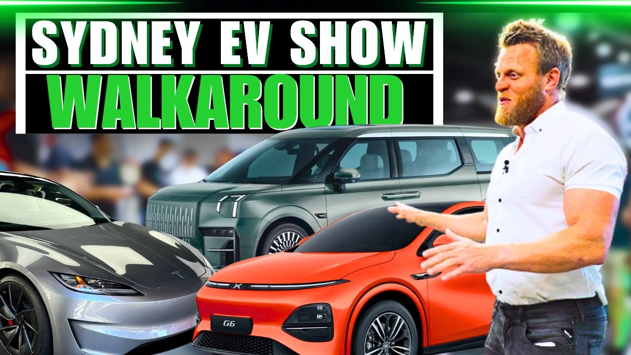 Sydney EV show full walkaround - all the cars and tech - YouTube