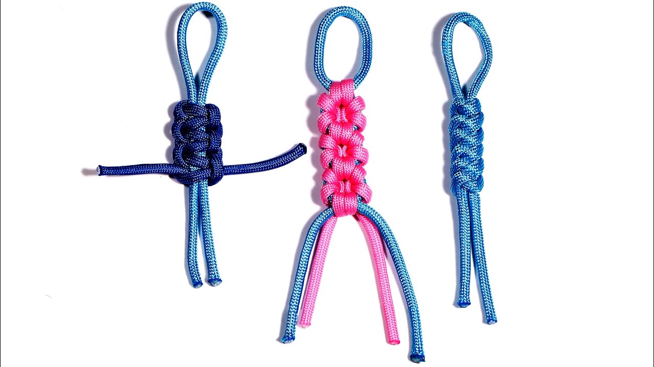 Learn 3 basic knots in a few minutes | Simple and practical knot ...