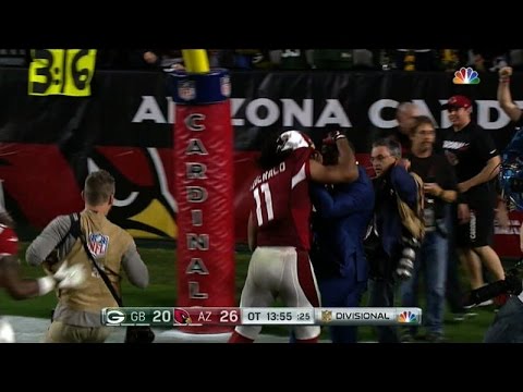 Larry Fitzgerald game winning Touchdown in Overtime - YouTube