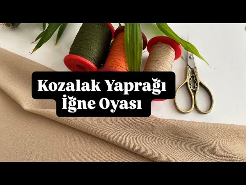 497. İğne Oyası Kozalak Yaprağı | 2025’in En Trend Needle Lace Modeli