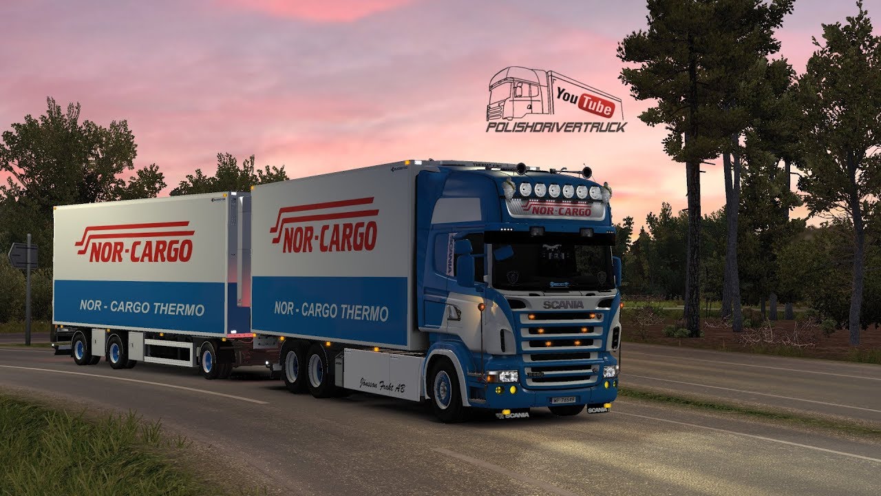 [ETS2. V1.28]...PDT...Nor-Cargo Bussbygg Skin - YouTube