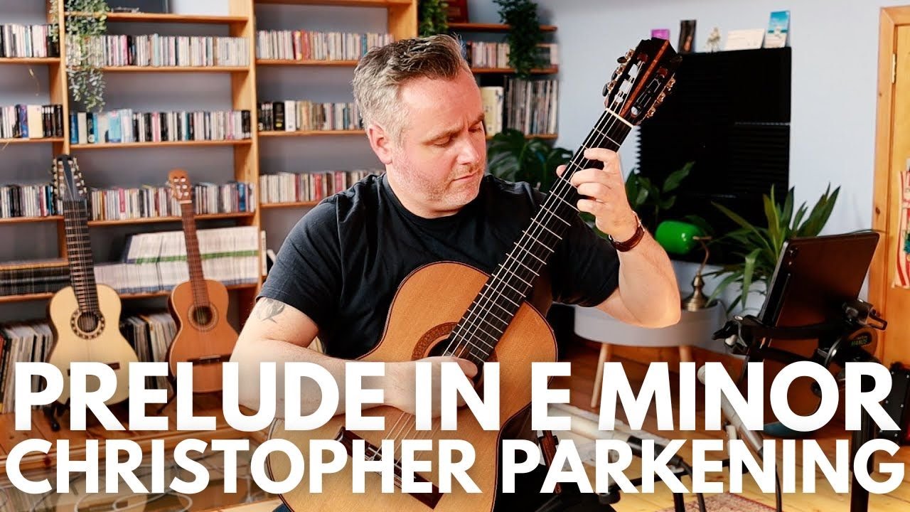 Prelude in E Minor from Christopher Parkening Guitar Method Volume 2 ...