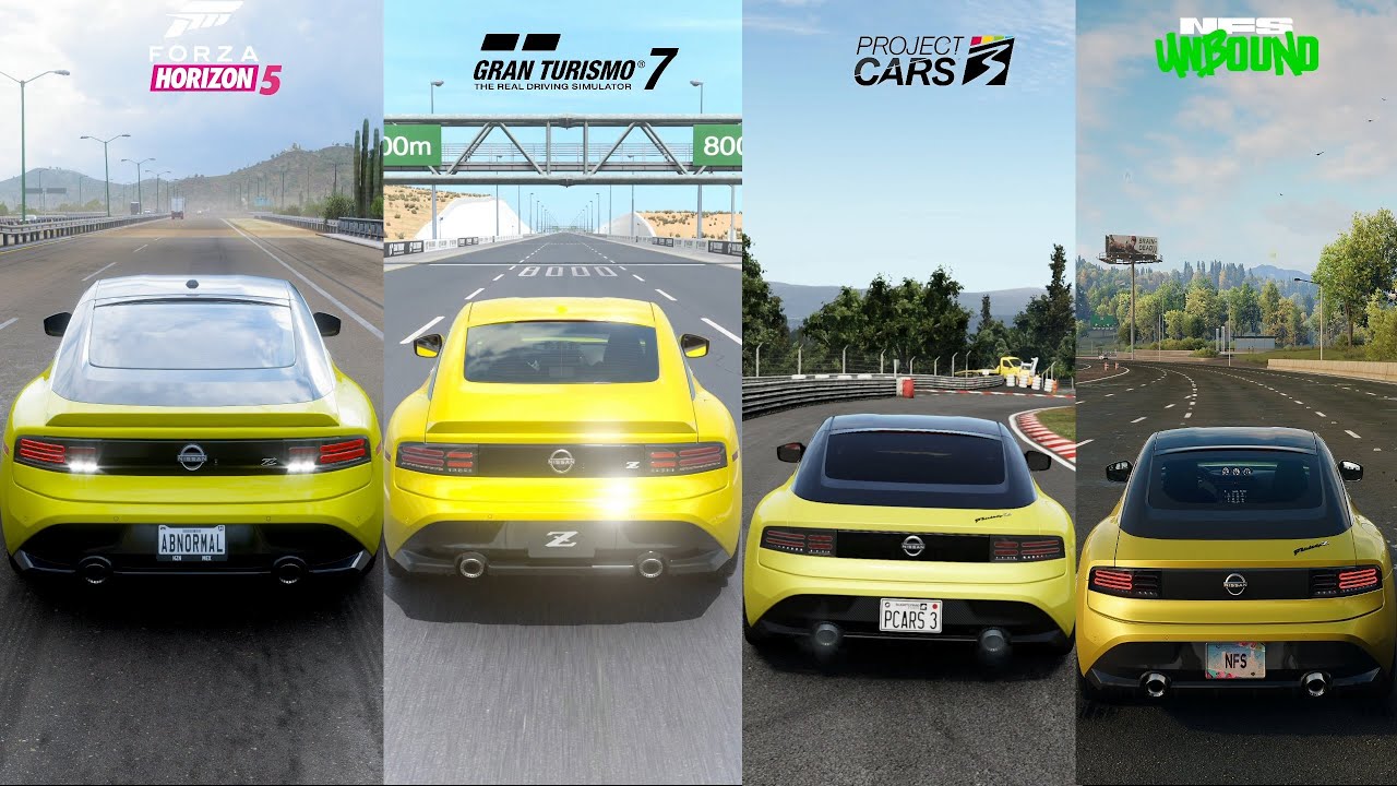 NISSAN 400Z TOP SPEED AND SOUND COMPARISON | FORZA HORIZON 5 VS GRAN ...