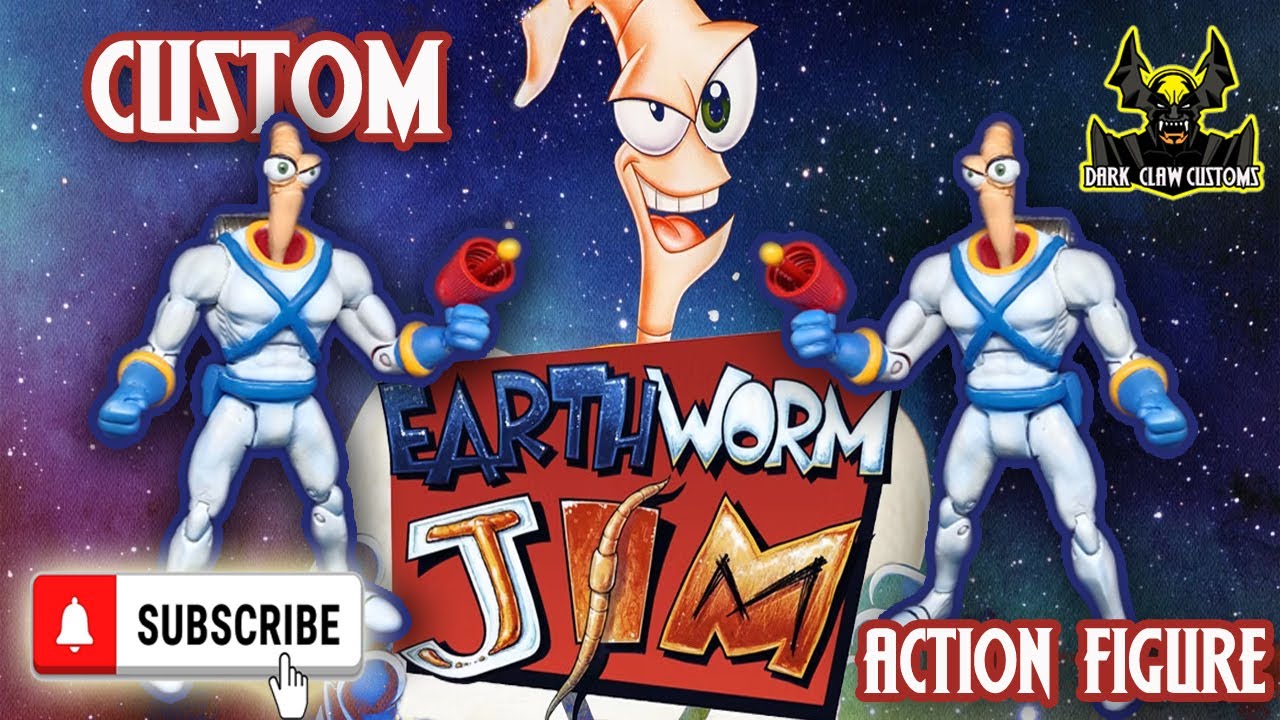 Custom Figure - Earthworm Jim - YouTube