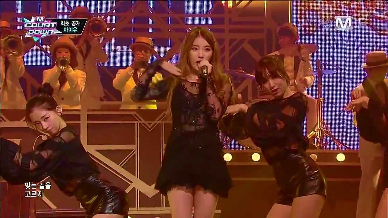 131010 M! Countdown - IU - Red Shoes - YouTube