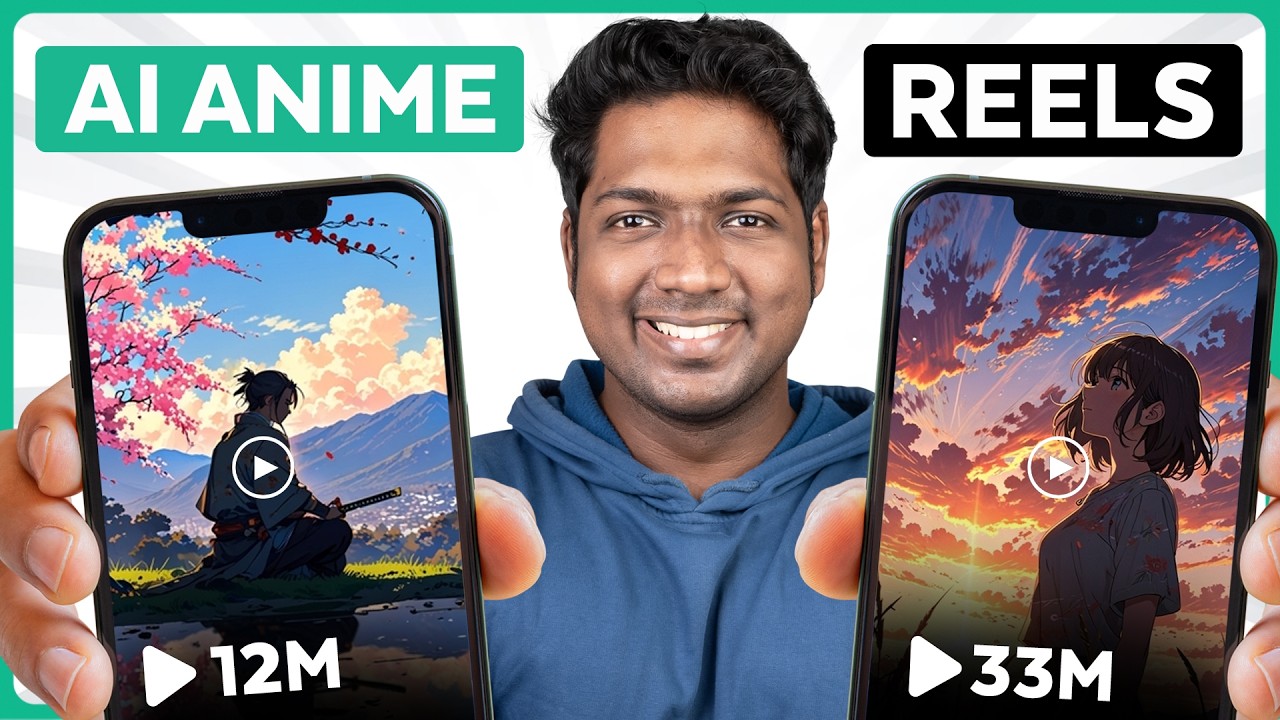 How to Make AI Anime Reels That Go Viral ! 😱 (No Paid Tools) - YouTube