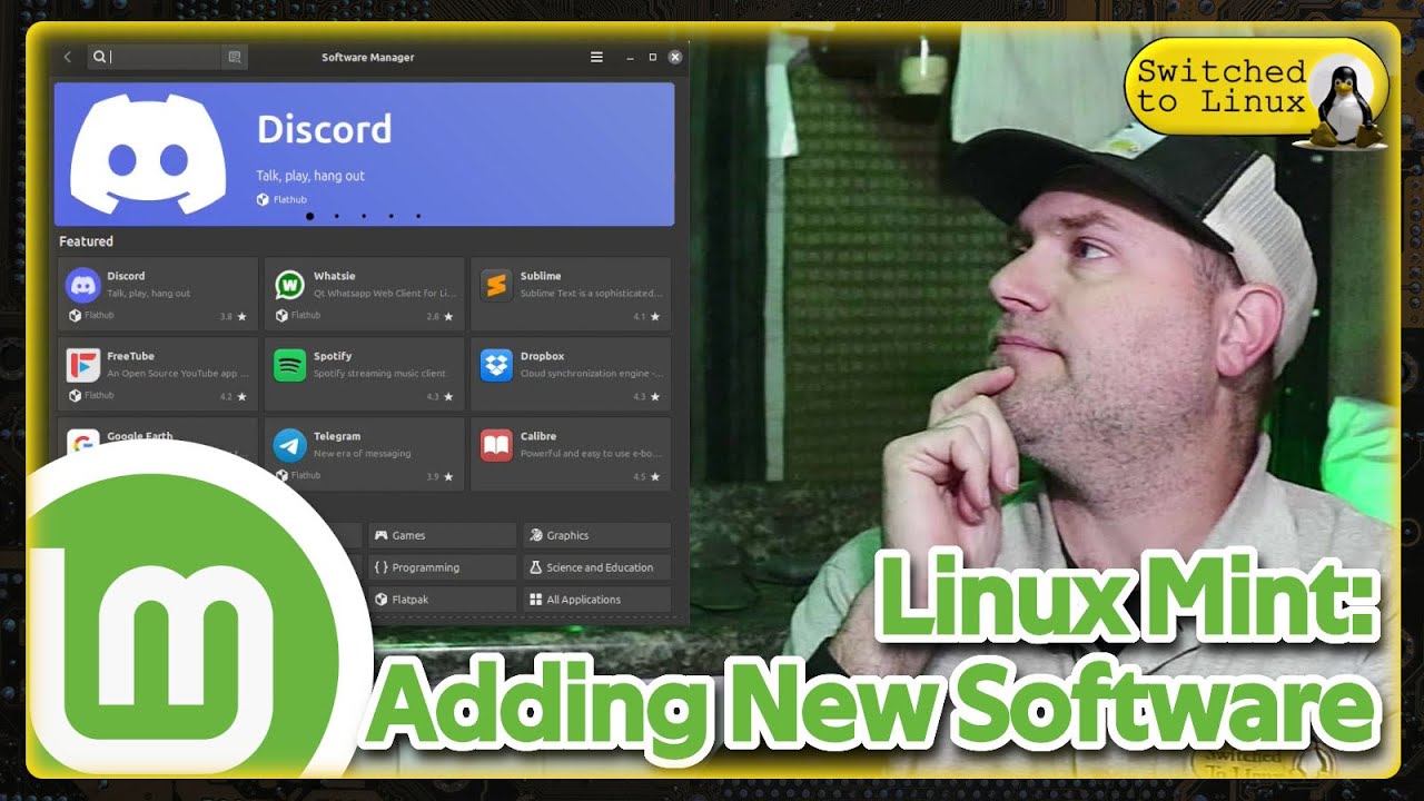 Installing and Removing Software on Linux Mint - YouTube