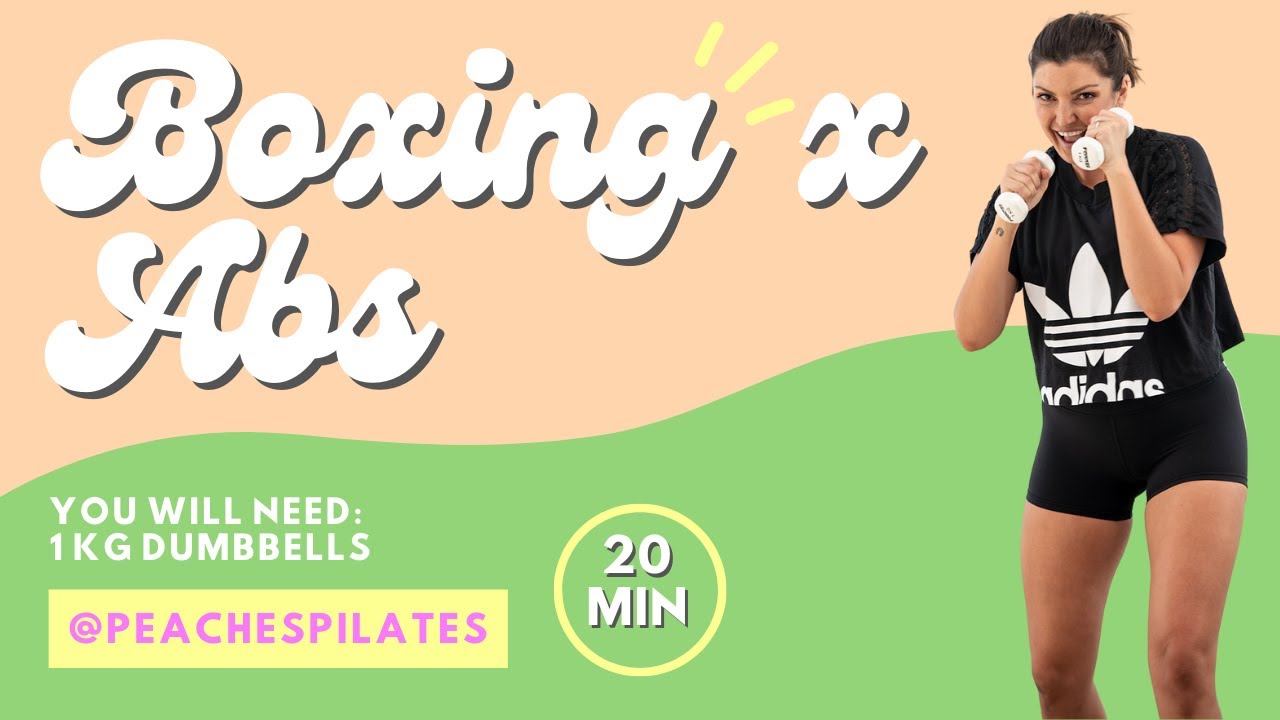 BOXING X ABS | 22 Minutes | 1kg Dumbells - YouTube