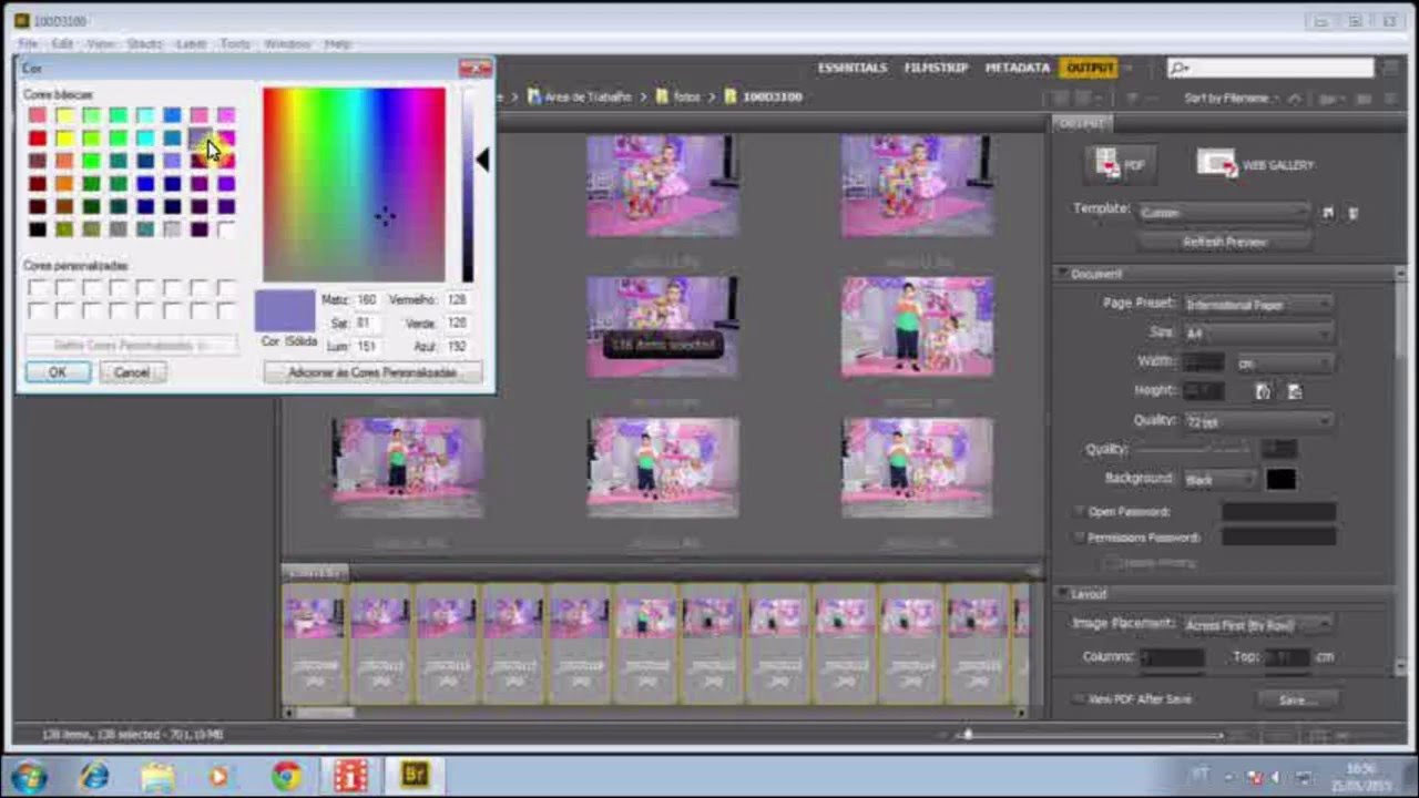 Como fazer um Copião Digital Pelo Adobe Bridge CS6 2015 - YouTube