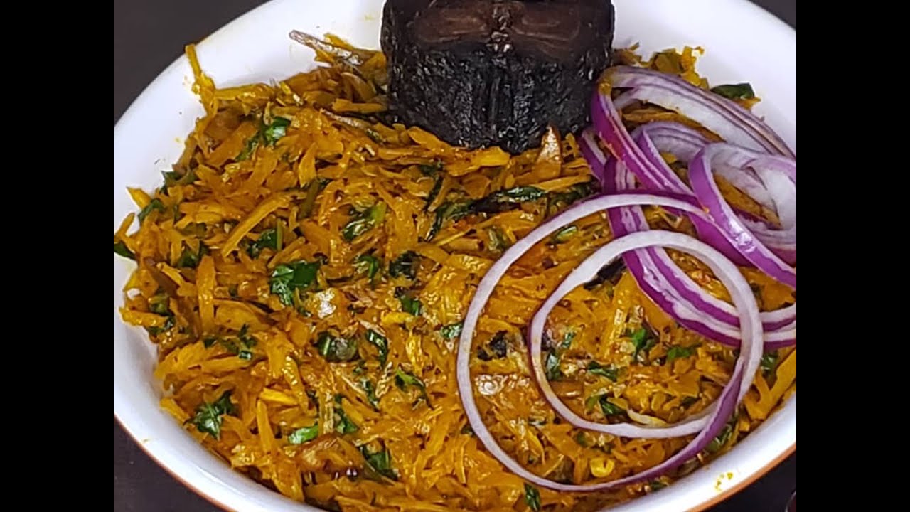 How To Make Abacha African Salad Youtube