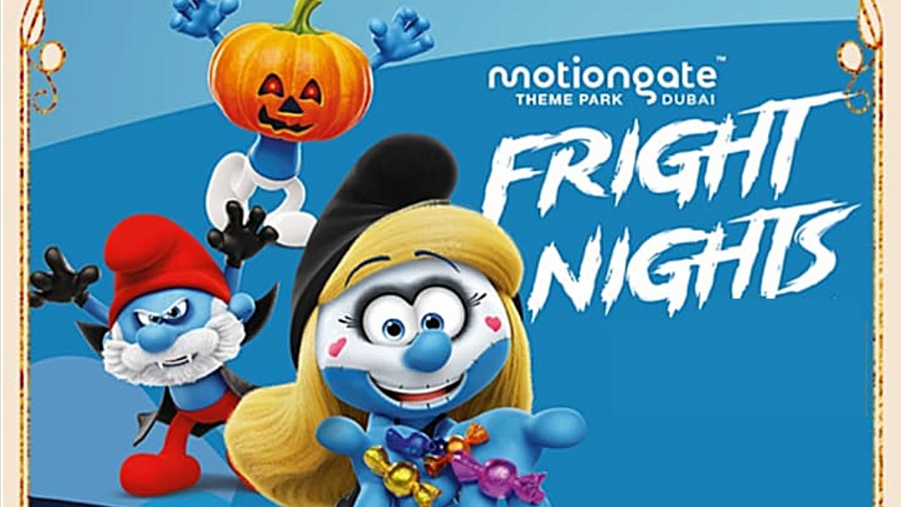 Dubai Motiongate Fright Nights - Ultimate Halloween Experience! - YouTube