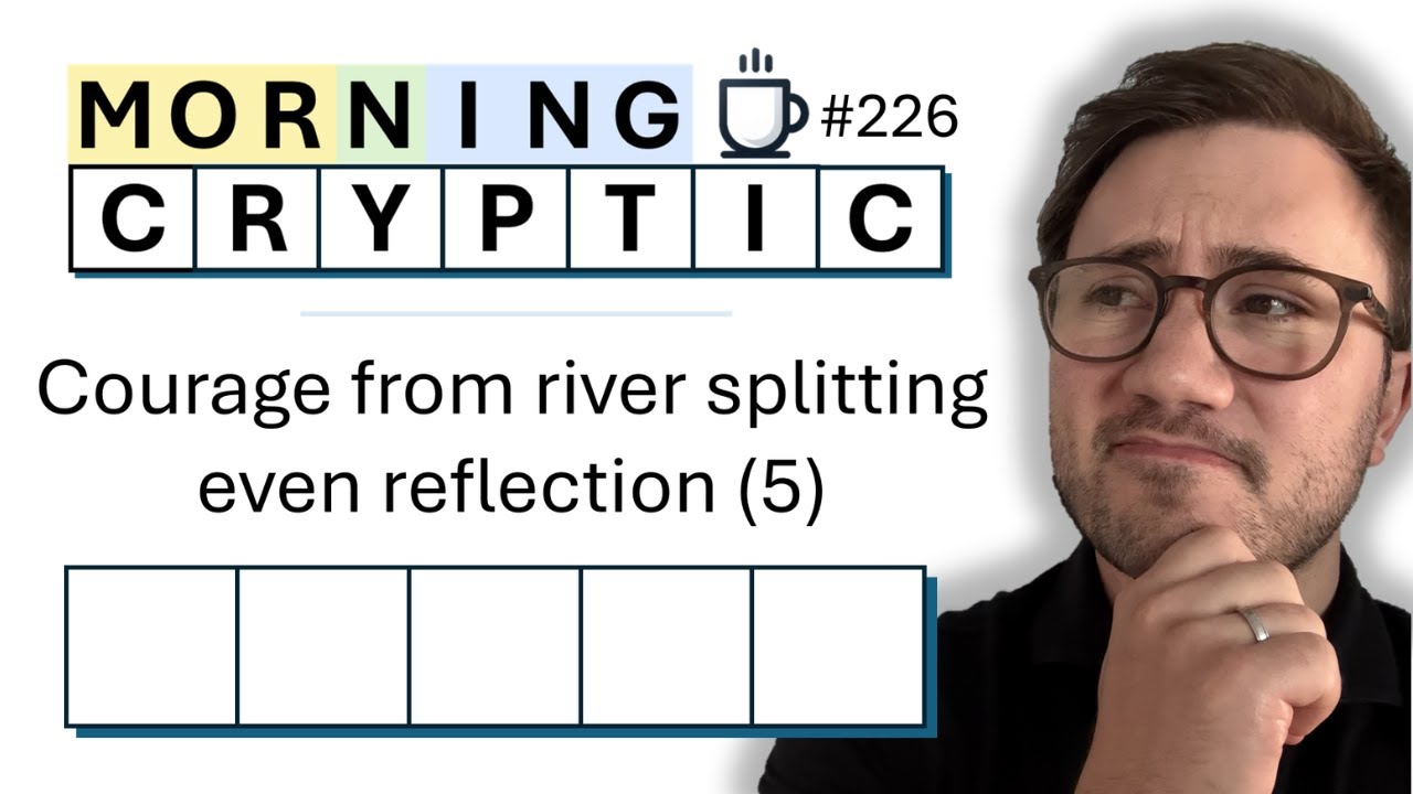 Cryptic Crossword Clues for Beginners | #226 - YouTube