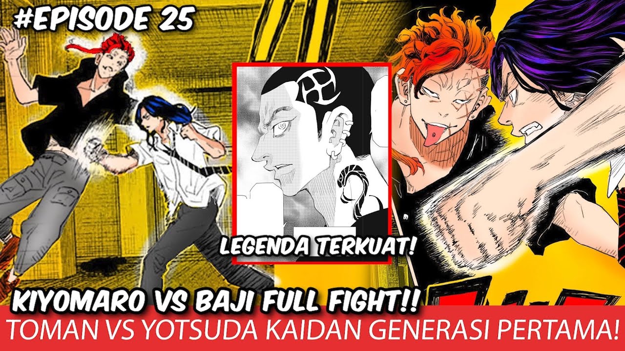 TOKYO REVENGERS EPISODE 25 SPIN OFF LETTER FROM BAJI! BAJI VS KIYOMARO ...