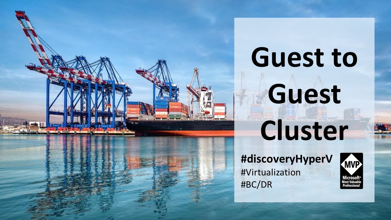 Sunucu Sanallaştırma ve Guest to Guest Cluster - YouTube