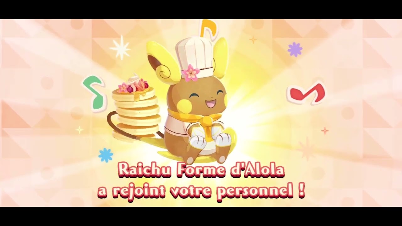 Pokémon Café ReMix - Raichu's Gourmet Battle Event - Alolan Raichu ...
